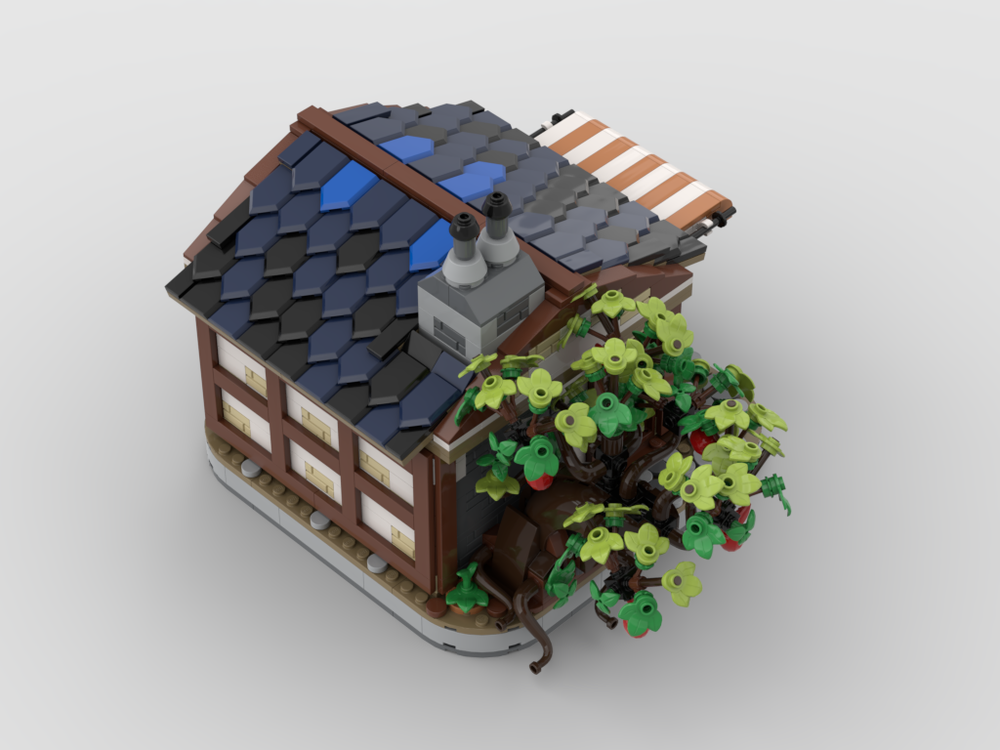 Lego Moc Medieval Castle Bakery By Fantasts Rebrickable Build With