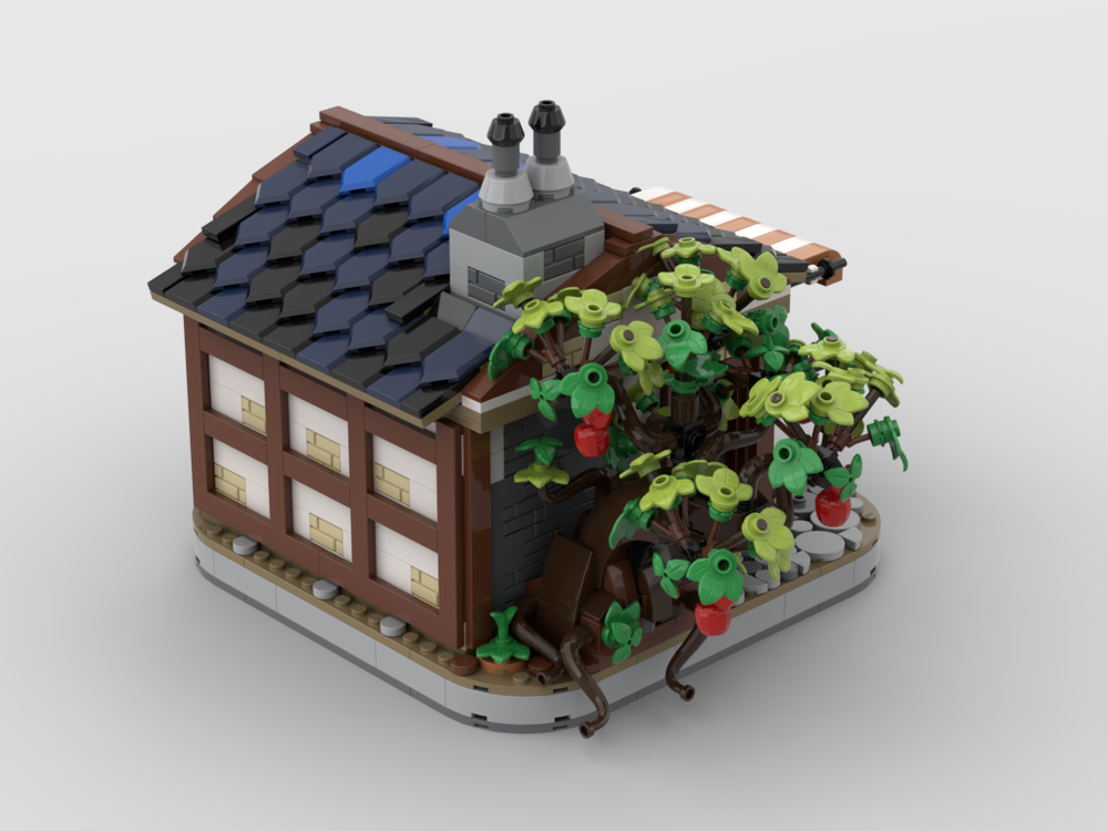 Lego Moc Medieval Castle Bakery By Fantasts Rebrickable Build With