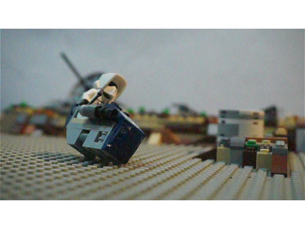 Lego Moc Imperial Recon Speeder By Theevilcactus Rebrickable Build