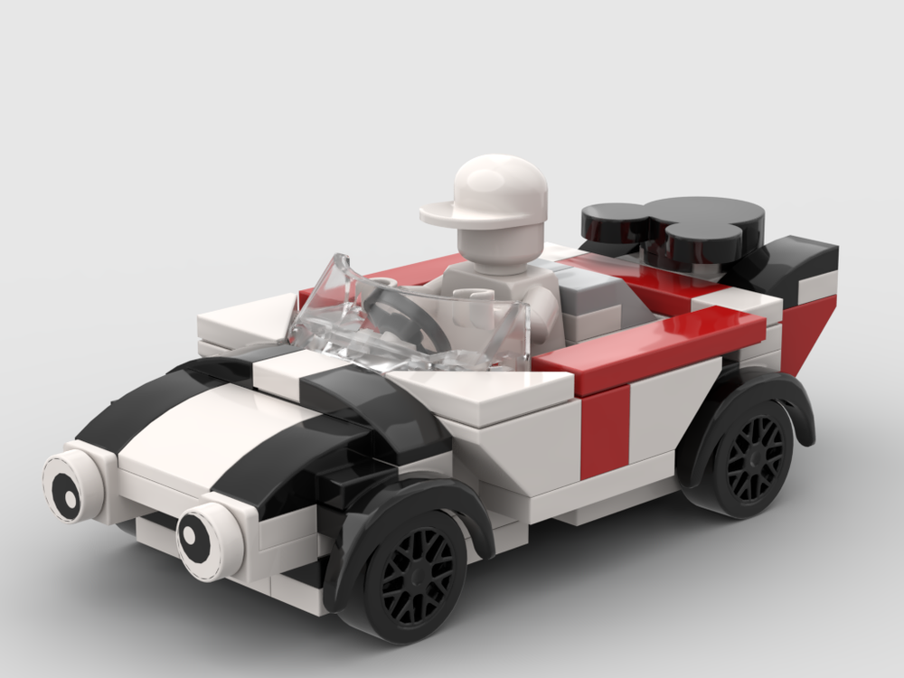 LEGO MOC Micky Drives Race Car by Build Brick | Rebrickable - Build ...