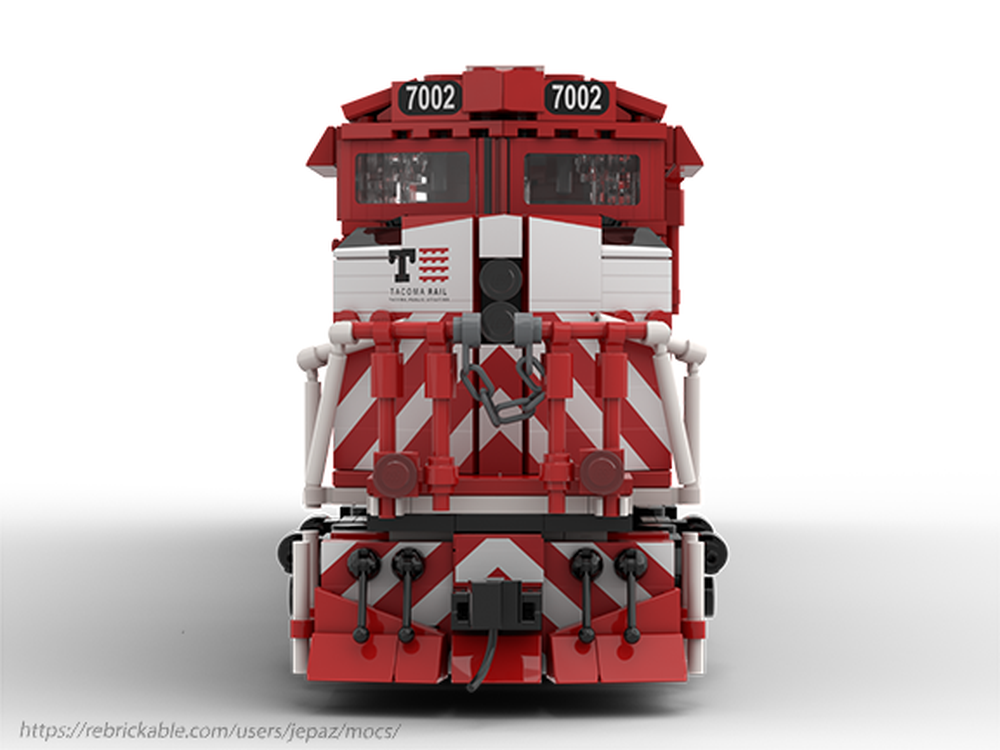 LEGO MOC Tacoma Rail TMBL 7002 SD70ACE by jepaz | Rebrickable - Build ...