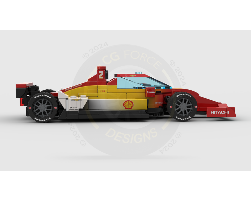 LEGO MOC Indycar 2023 PKE Newgarden Oval - Indy 500 special by ...