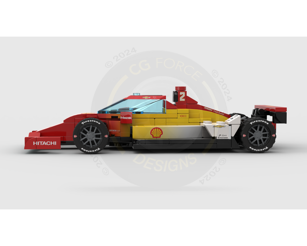 LEGO MOC Indycar 2023 PKE Newgarden Oval - Indy 500 special by ...