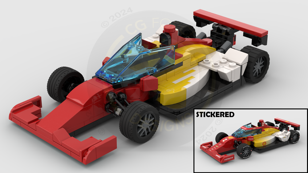 LEGO MOC Indycar 2023 PKE Newgarden Oval - Indy 500 special by ...