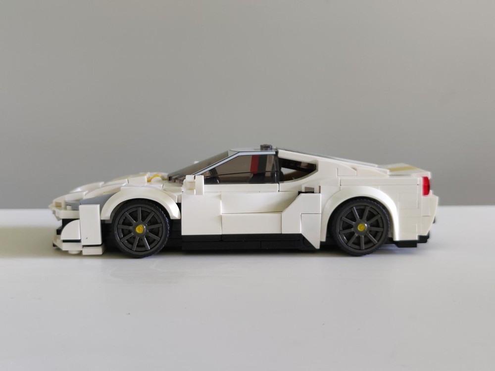 Lego Moc Ferrari 488 Pista By Verdybricks Rebrickable Build With Lego