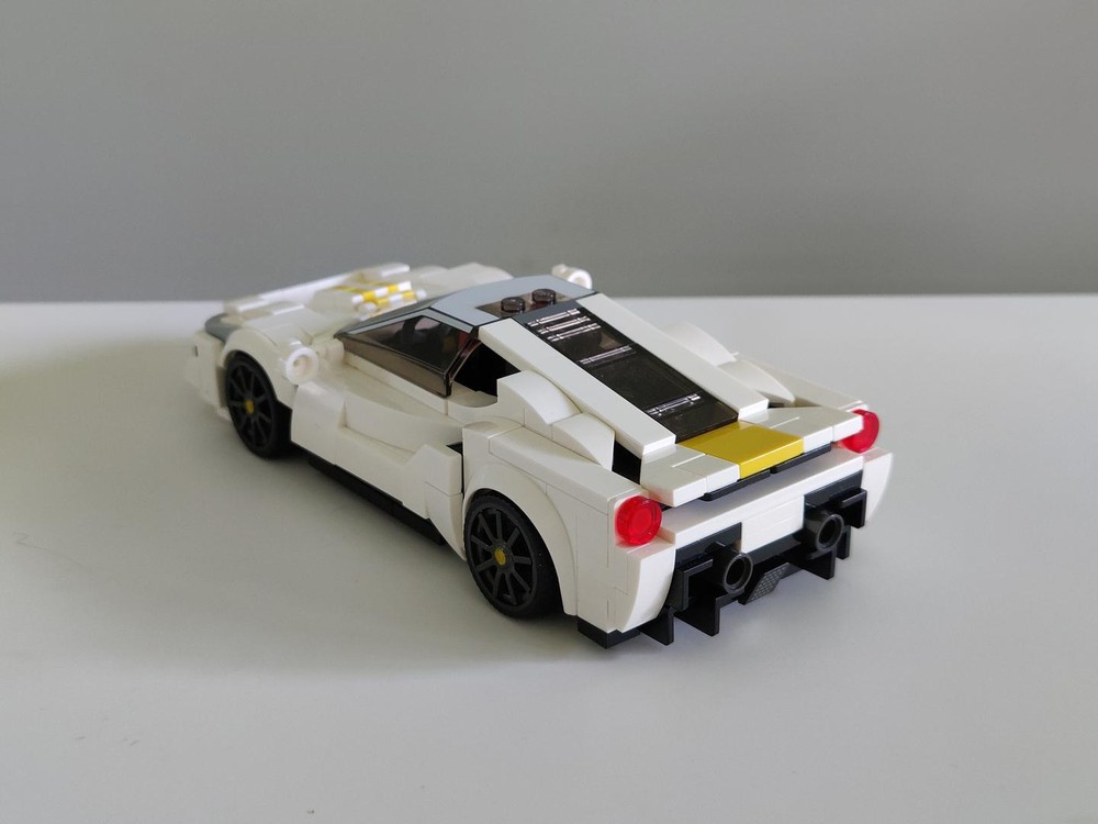 Lego Moc Ferrari 488 Pista By Verdybricks Rebrickable Build With Lego