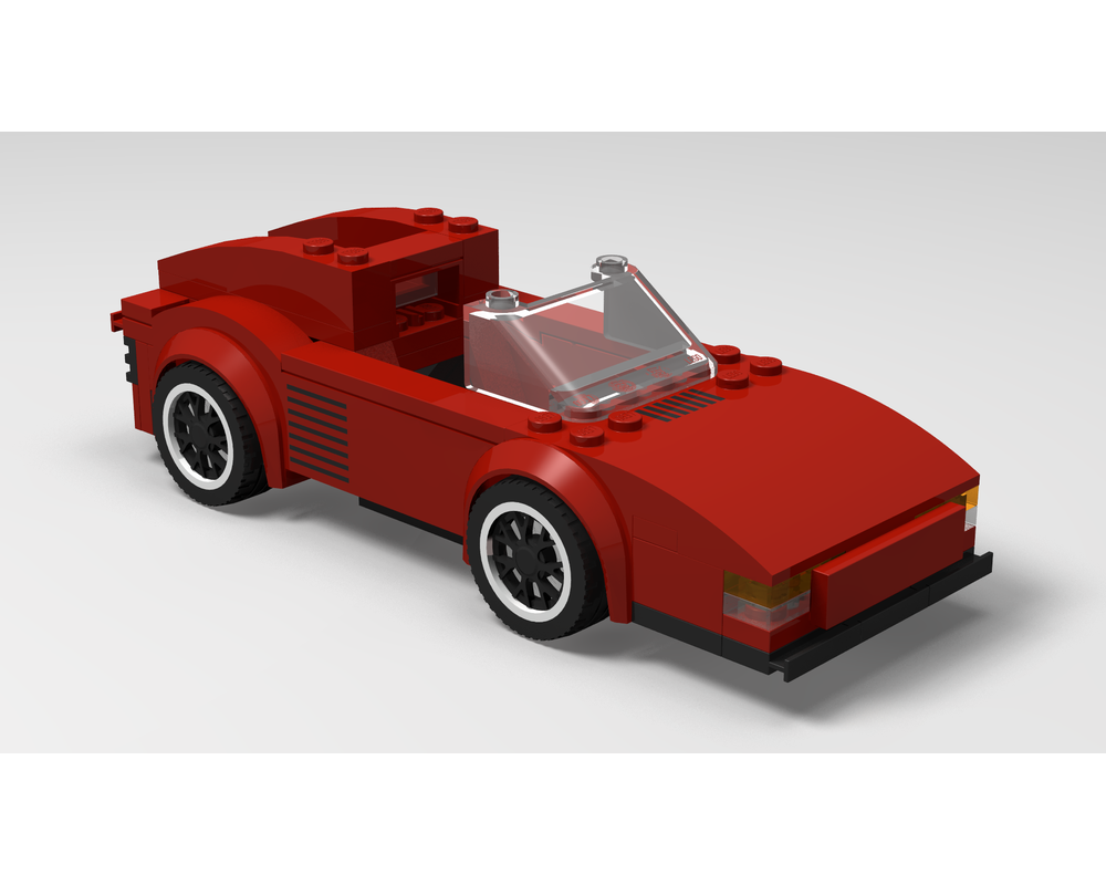 LEGO MOC-15020 Ferrari Testarossa (Cars 2018) | Rebrickable - Build ...