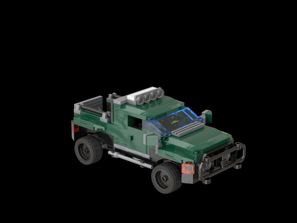 LEGO MOC Forest Pick-up ranger model by The_Forester | Rebrickable ...