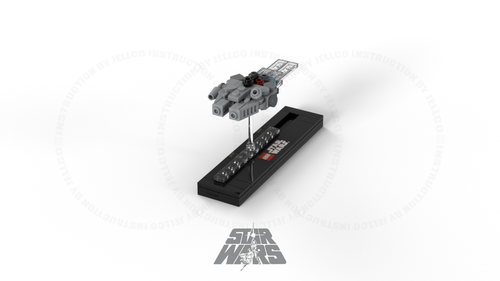 LEGO MOC Nano Size Millennium Falcon Original : Desktop version by ...