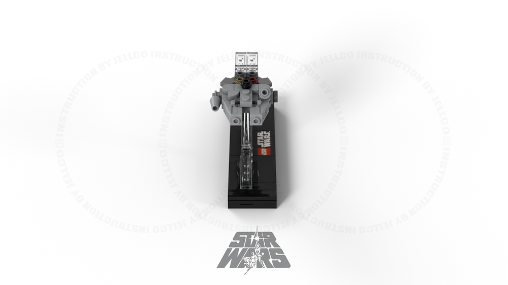 Lego Moc Nano Size Millennium Falcon Original Desktop Version By