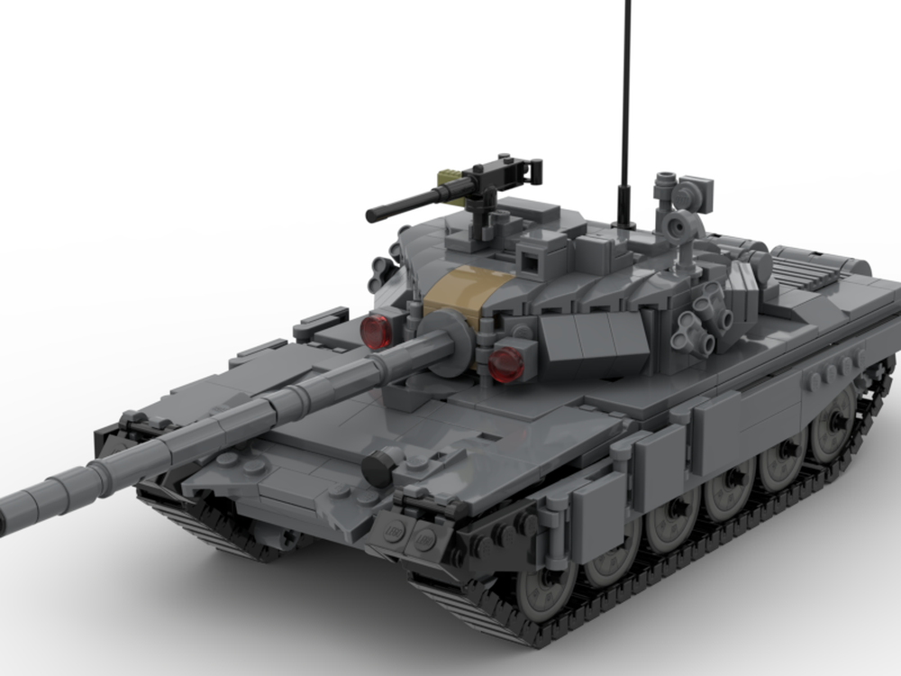 LEGO MOC T-90A V2 tank by gunsofbrickston | Rebrickable - Build with LEGO