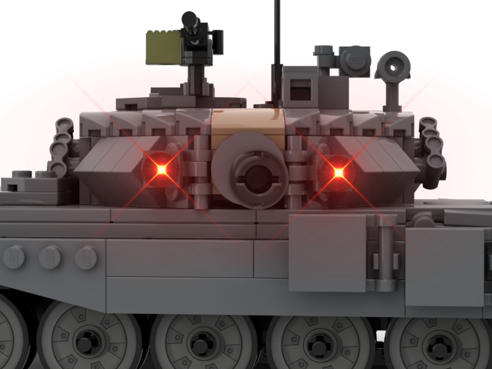 LEGO MOC T-90A V2 tank by gunsofbrickston | Rebrickable - Build with LEGO