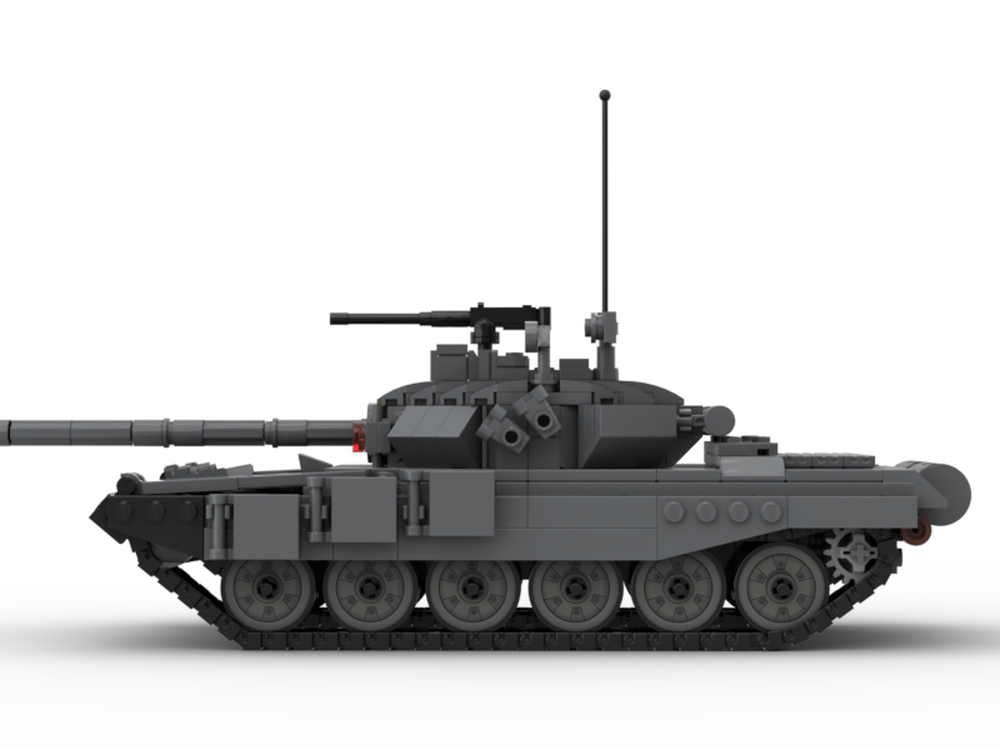 Lego Moc T 90a V2 Tank By Gunsofbrickston Rebrickable Build With Lego