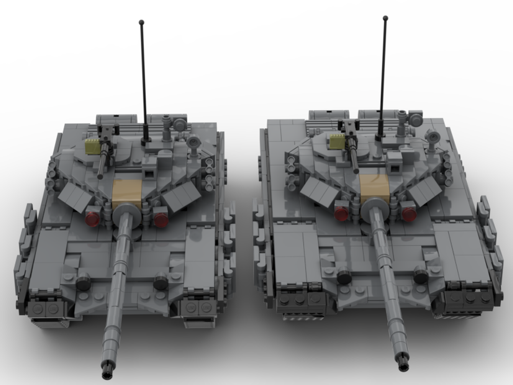 Lego Moc T 90a V2 Tank By Gunsofbrickston Rebrickable Build With Lego