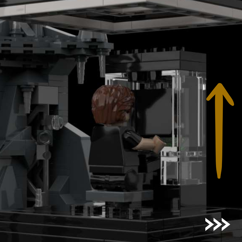 LEGO MOC The Dark Knight Trilogy Batcave Diorama Playset by debroglie ...