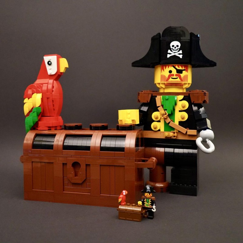 LEGO MOC A Parrot Tribute by Bricktum | Rebrickable - Build with LEGO