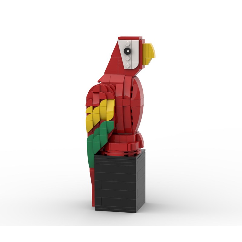 LEGO MOC A Parrot Tribute by Bricktum | Rebrickable - Build with LEGO