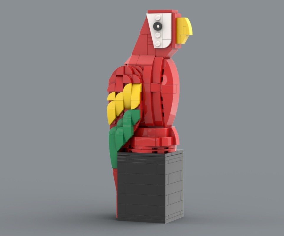 LEGO MOC-150256 A Parrot Tribute by Bricktum | Rebrickable - Build with ...