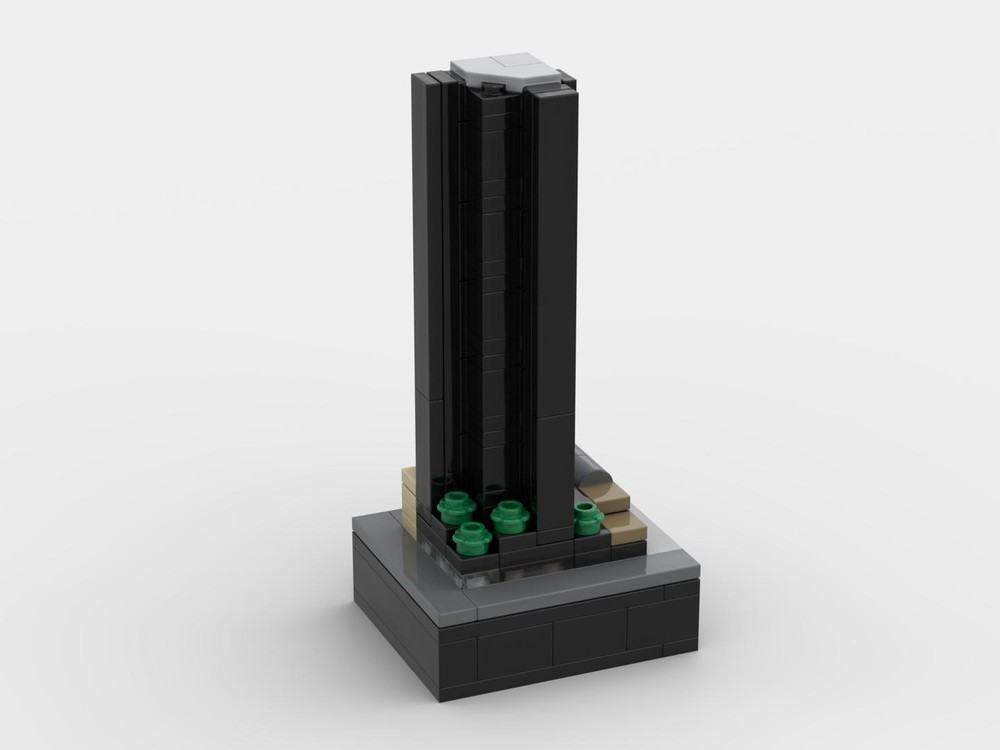 LEGO MOC Trump Tower - NYC by Taters | Rebrickable - Build with LEGO