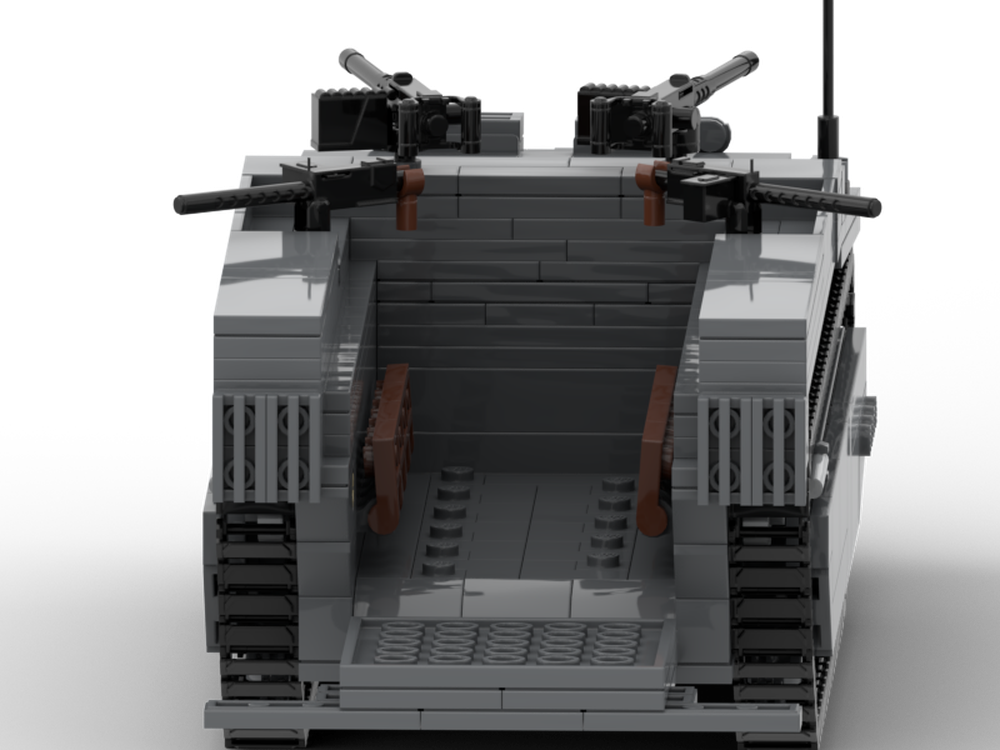 LEGO MOC USMC LVT-4 Landing Craft by datlegoman | Rebrickable - Build ...
