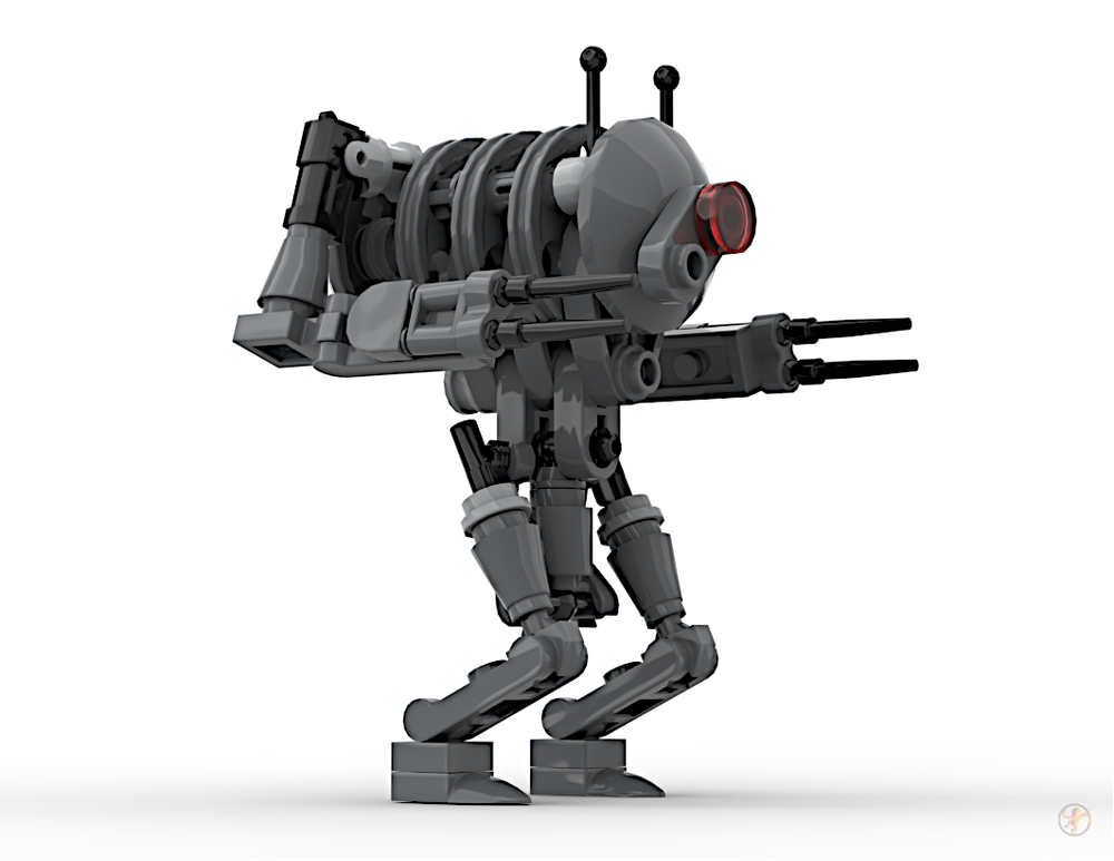 LEGO MOC LR-57 Combat Droid by KennoMonkey | Rebrickable - Build with LEGO