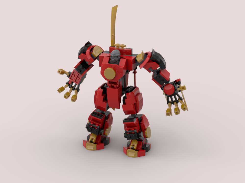 LEGO MOC Kai's Core Mech by Peckerton | Rebrickable - Build with LEGO