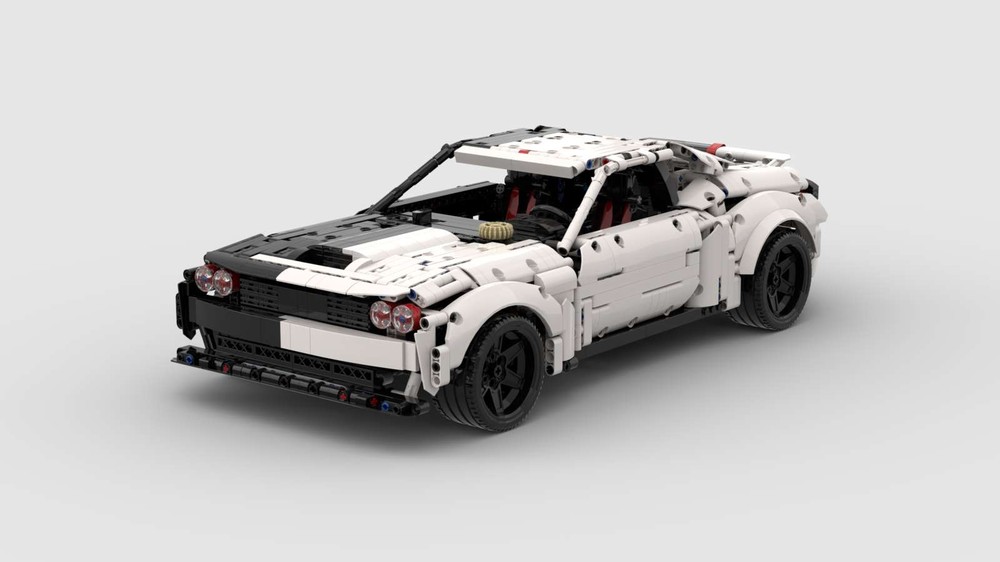 LEGO MOC Dodge challenger "Demon" LB by SKC_LEGO | Rebrickable - Build ...