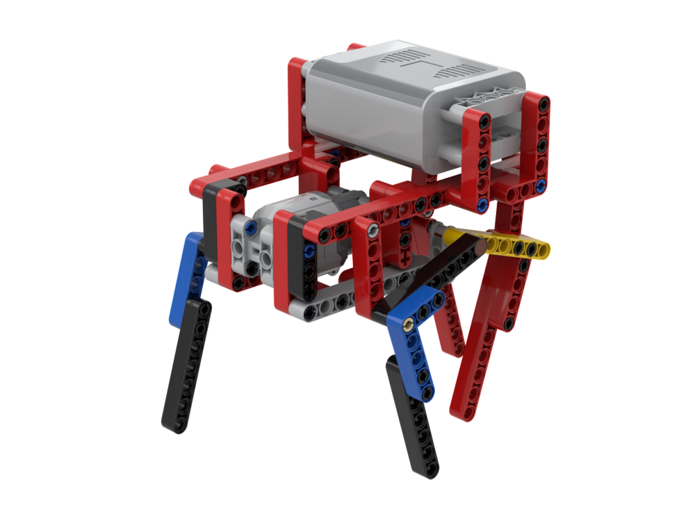 LEGO MOC Walking machine by jemunoz0 | Rebrickable - Build with LEGO