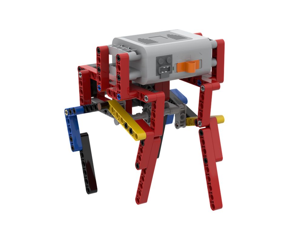 Lego Moc Walking Machine By Jemunoz0 Rebrickable Build With Lego