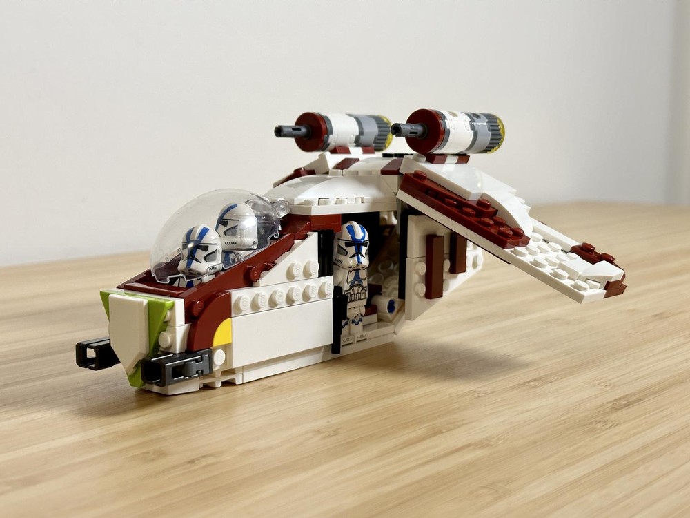 Lego Moc Republic Gunship Midi Scale Alternate Build Of 75333 Obi Wan
