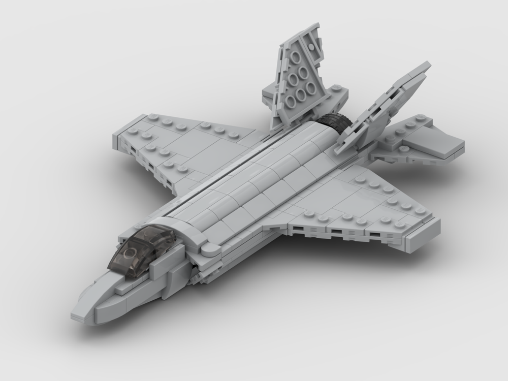 LEGO MOC F-35a Lightning II Mini-Scale by Brickosaurus | Rebrickable ...