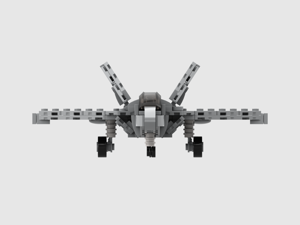 LEGO MOC F-35a Lightning II Mini-Scale by Brickosaurus | Rebrickable ...
