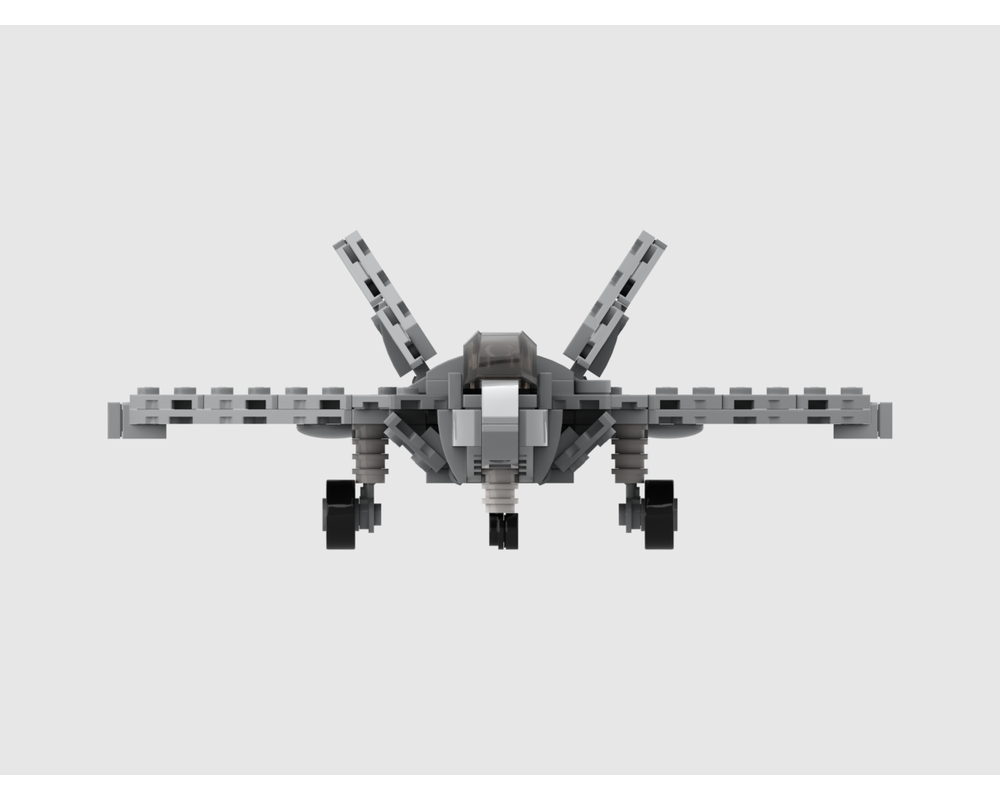 Lego Moc F 35a Lightning Ii Mini Scale By Brickosaurus Rebrickable