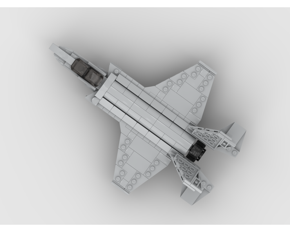 LEGO MOC F-35a Lightning II Mini-Scale by Brickosaurus | Rebrickable ...