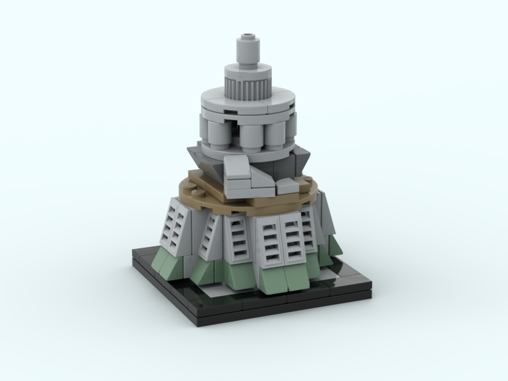 LEGO MOC Amon Sul (Weathertop) by THE BRICKITECT | Rebrickable - Build ...