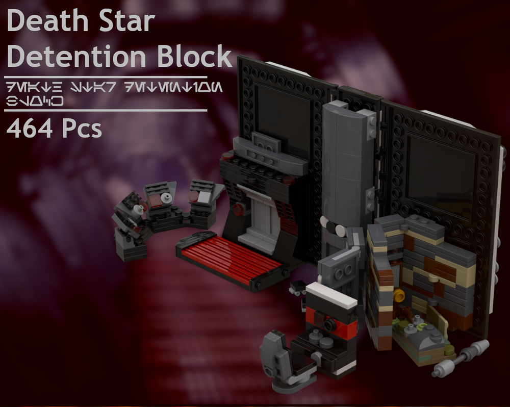 LEGO MOC Episode IV - Death Star Detention Block by Liio | Rebrickable ...