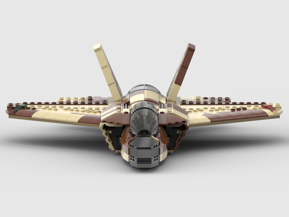 Lego Moc Desert Camo Power Jet By Jakob Rebrickable Build With Lego