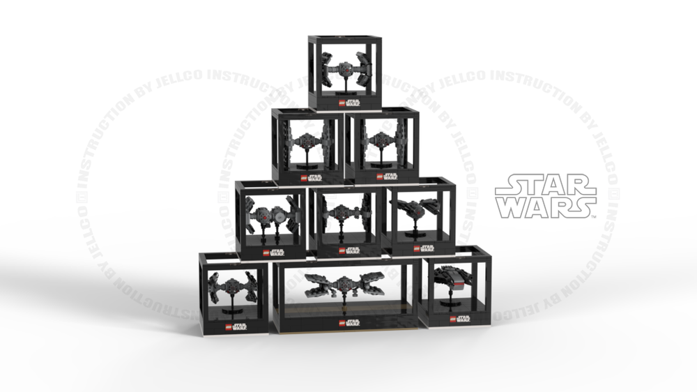 LEGO MOC SW Micro T.I.E fighters Desktop Cube Series : ALL by jellco ...