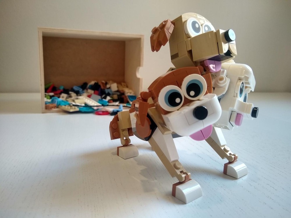 LEGO MOC Fluffy, the cute three-headed hound by Adrianucho ...