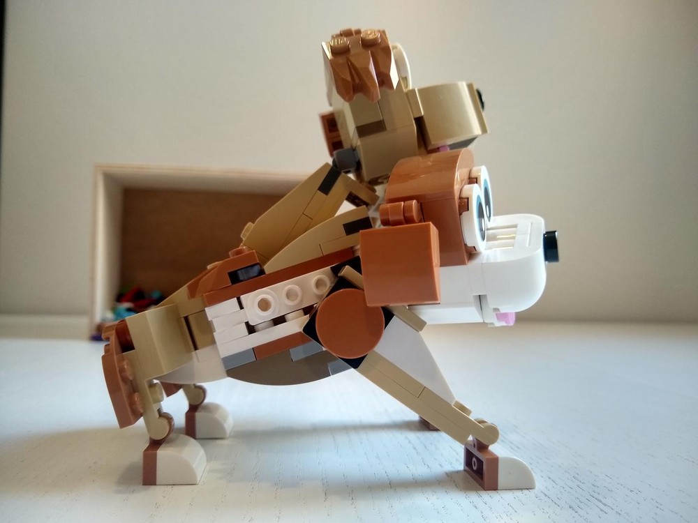 LEGO MOC Fluffy, the cute three-headed hound by Adrianucho ...