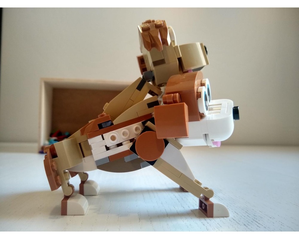 LEGO MOC Fluffy, the cute three-headed hound by Adrianucho ...