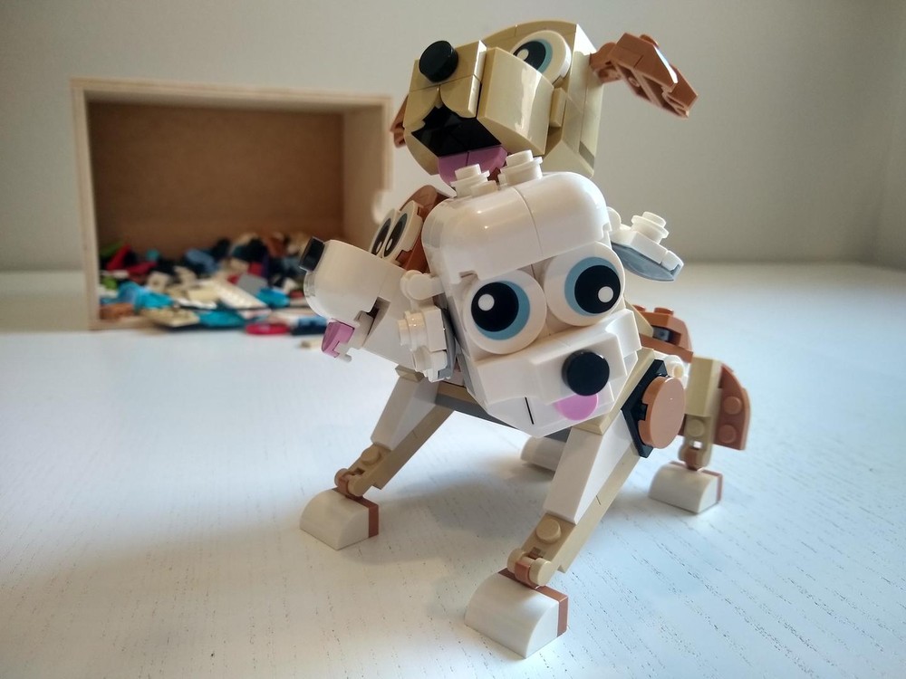 LEGO MOC Fluffy, the cute three-headed hound by Adrianucho ...