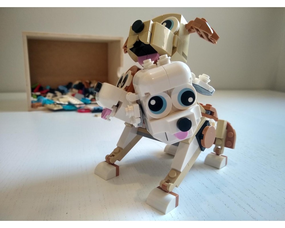 LEGO MOC Fluffy, the cute three-headed hound by Adrianucho ...