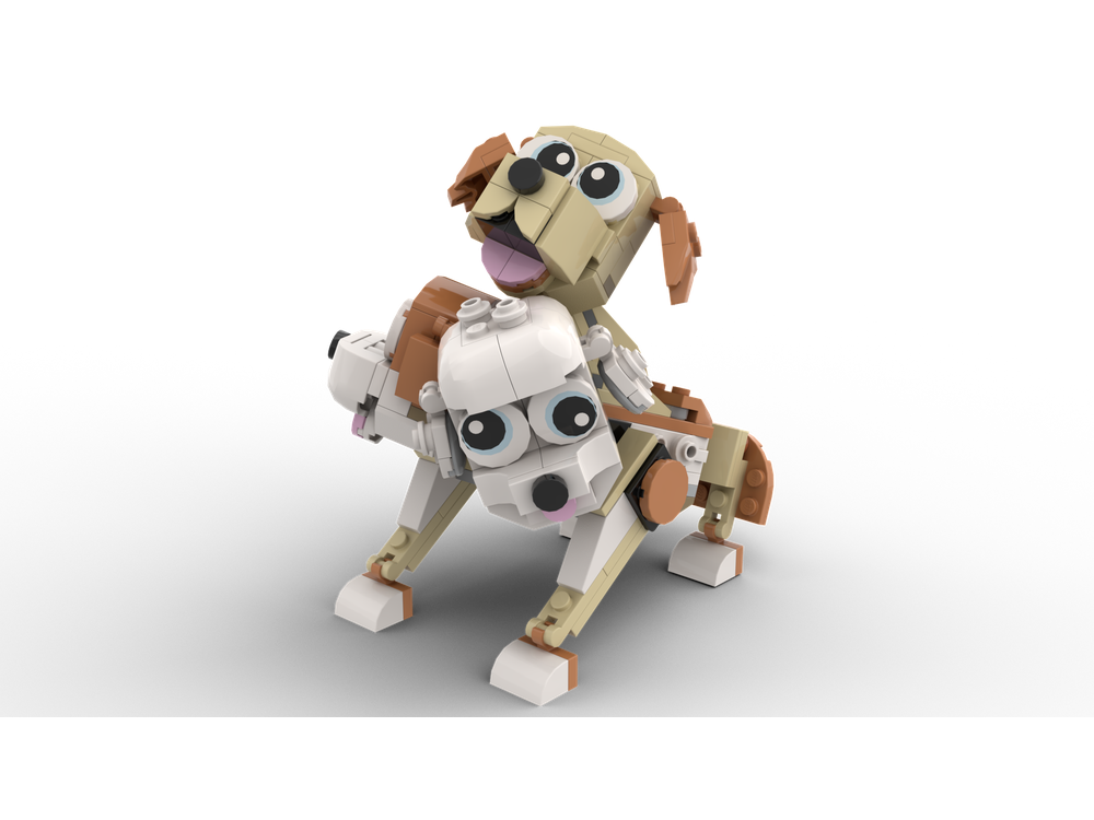 LEGO MOC Fluffy, the cute three-headed hound by Adrianucho ...