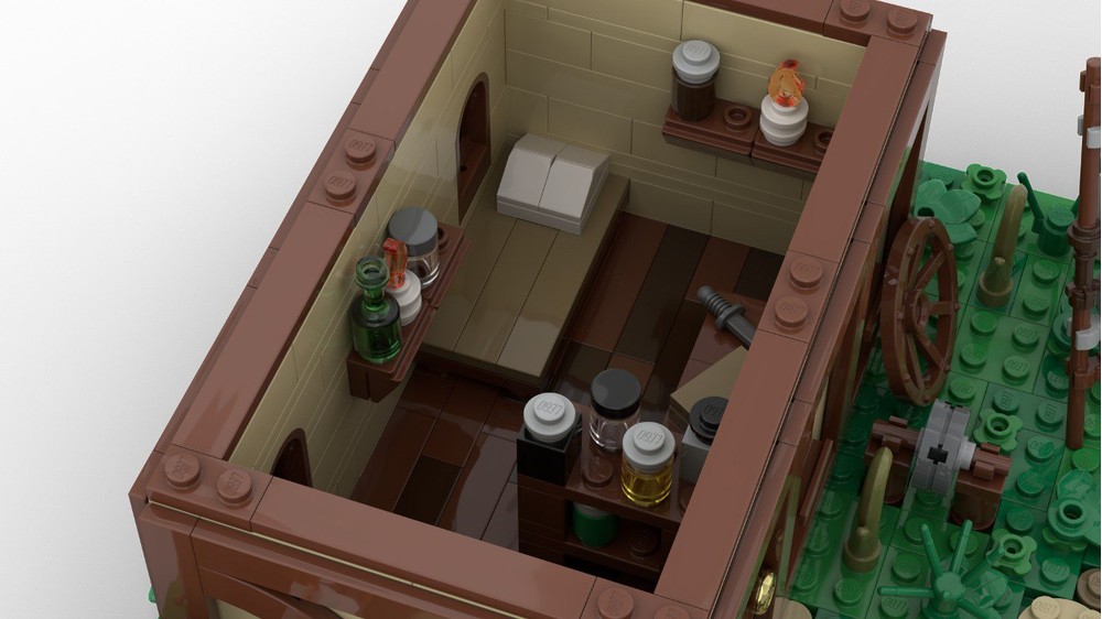 LEGO MOC LEGO Medieval Castle Blacksmith house The Witcher MOC by ...