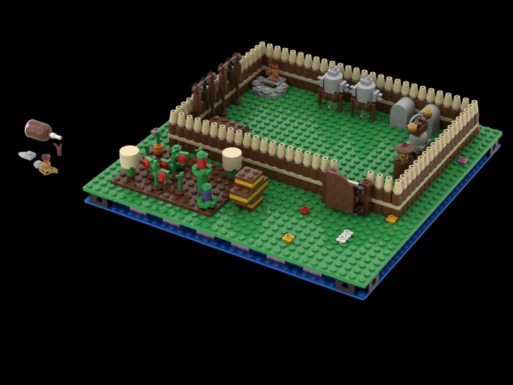 LEGO MOC Player base by Bricksborough | Rebrickable - Build with LEGO
