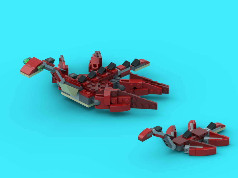 LEGO MOC lego plesiosaurus and this baby 31032 2 to 1 by Arthdino ...
