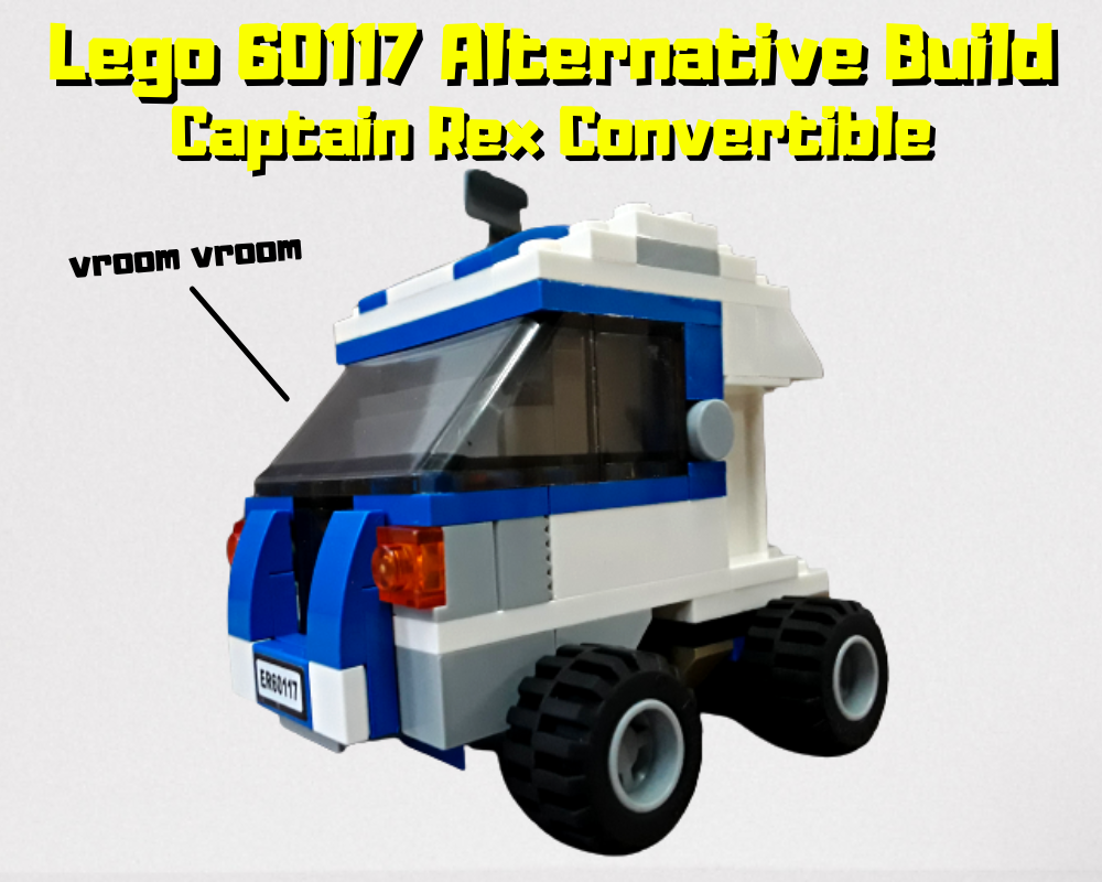 LEGO MOC Captain Rex Convertable by Noob Builds Lego | Rebrickable ...