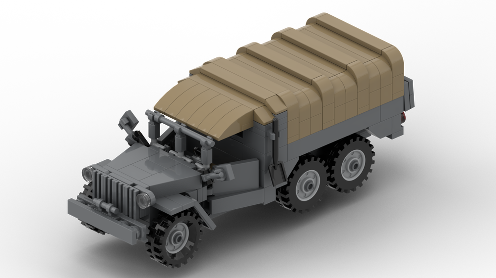 LEGO MOC Dodge WC 62 / WW2 by Lepetitlegoneuf | Rebrickable - Build ...