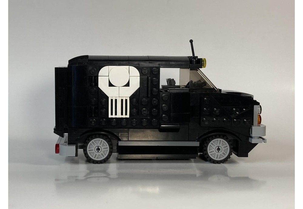 Lego Moc Punisher Van By Bam Mocs Rebrickable Build With Lego